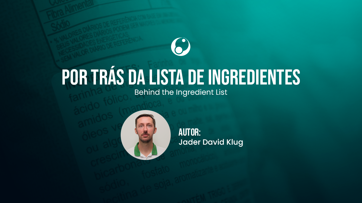 Por trás da Lista de Ingredientes | Behind the Ingredient List ...